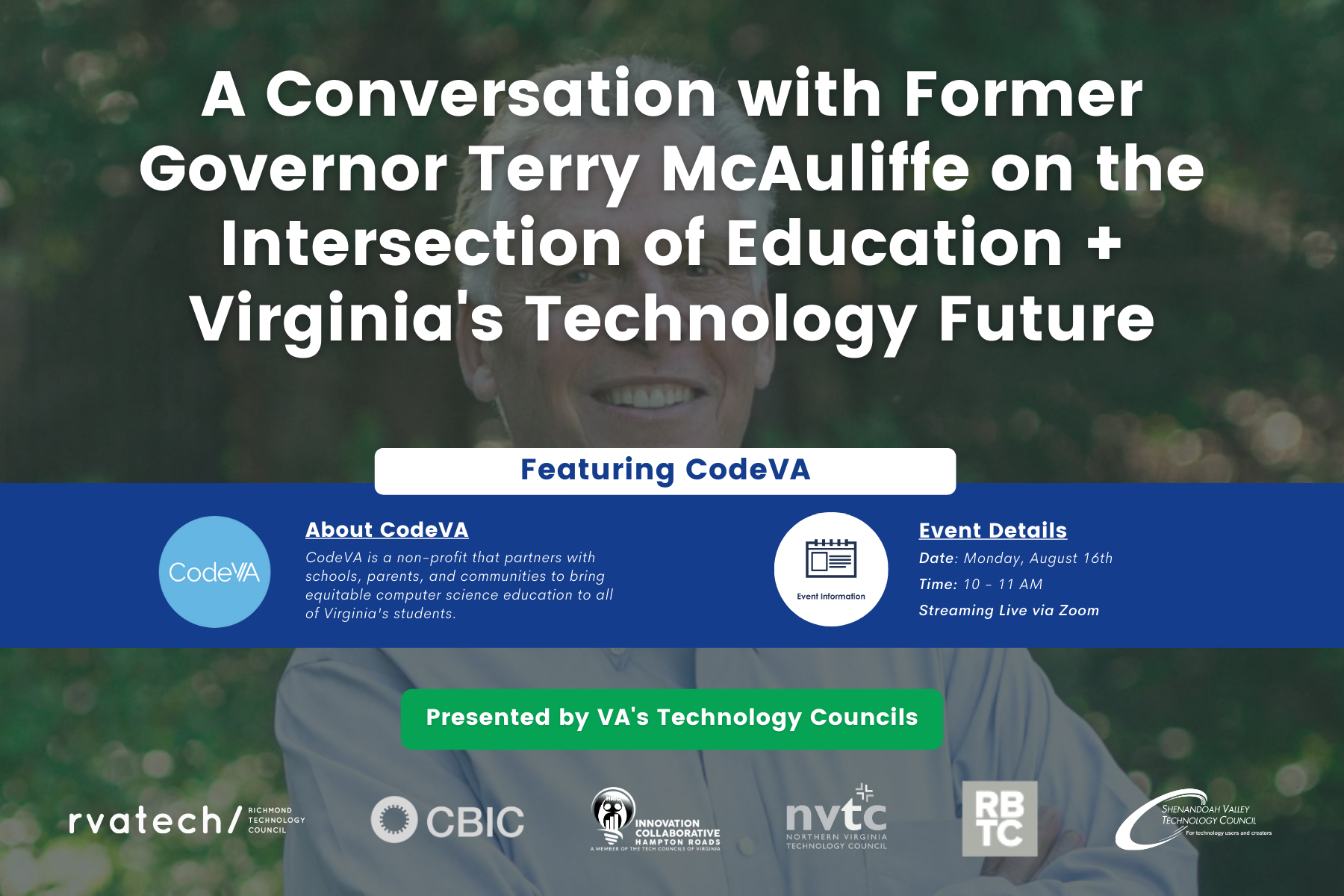 A Conversation with Former Governor Terry McAuliffe on the Intersection ...